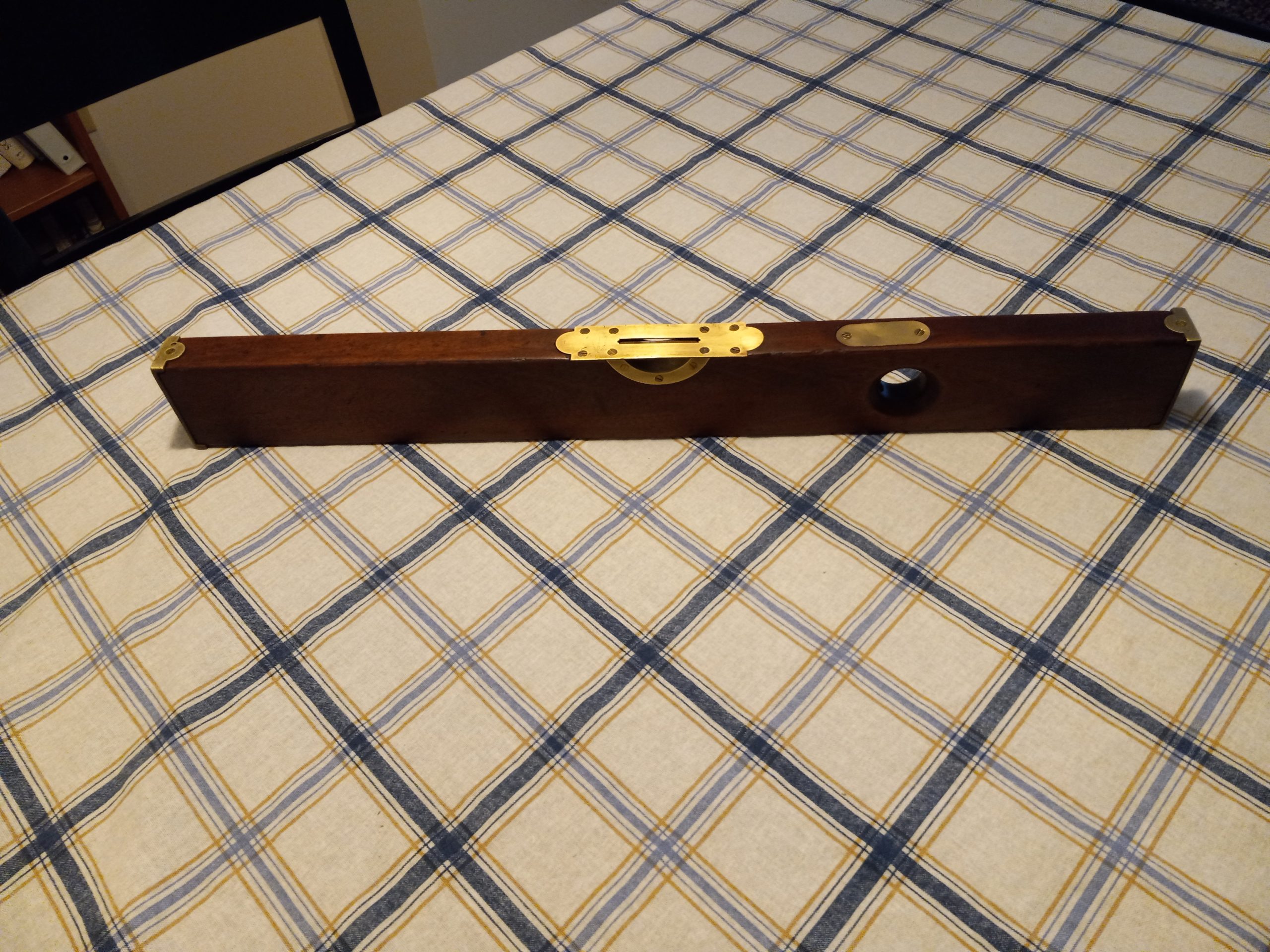 Standard Rule & Level Co. 26 inch long level with Ripley's Adjustment ...